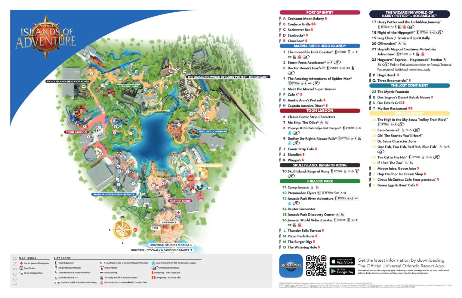 Universal Orlando Florida Park Maps » Epic Universal Blog